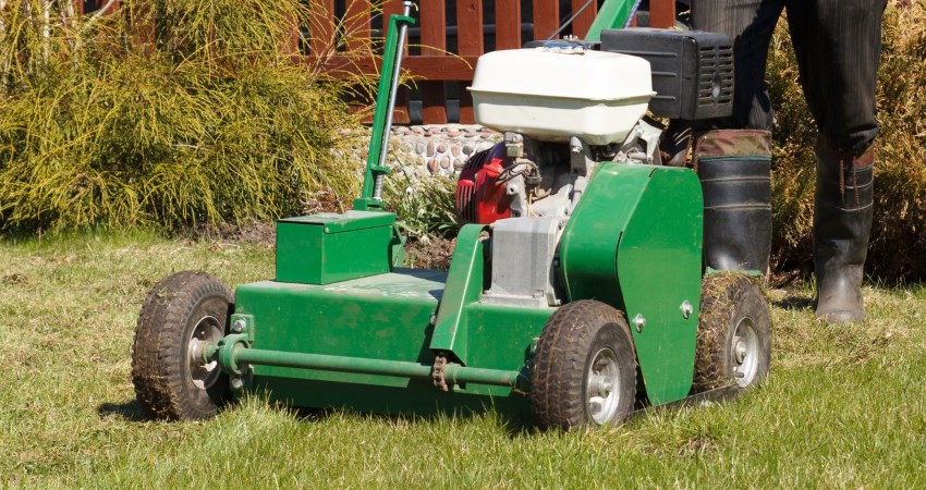 When is the Best Time to Aerate Your Lawn in New England? Core Aeration