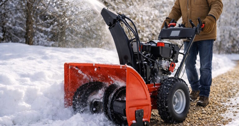 How to use your Snowblower on a Gravel Driveway | Snowblow Gravel